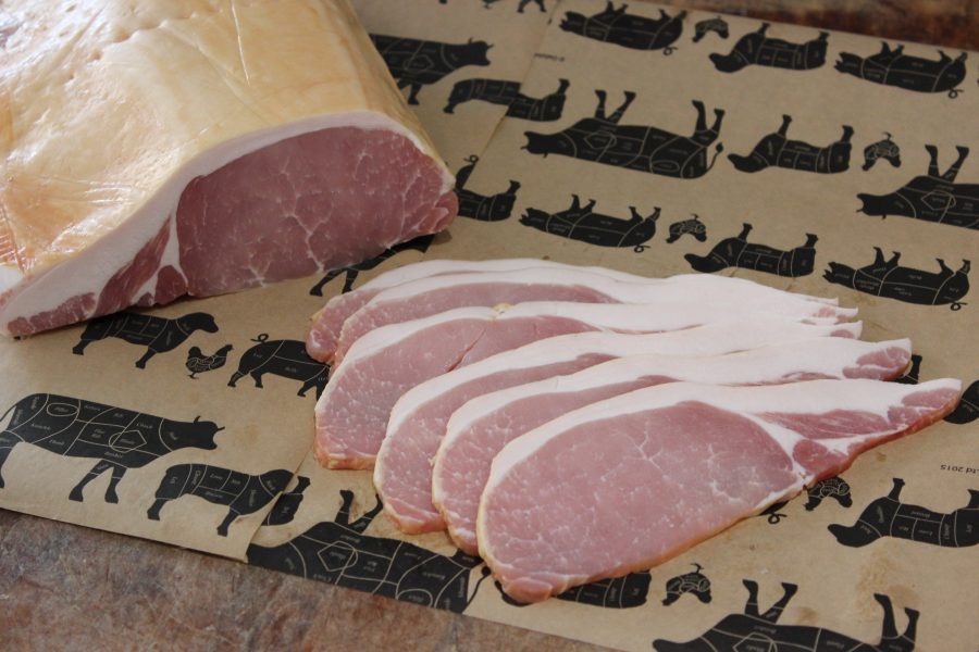 Dry Cured Smoked Shortback Bacon (500g pack) - F. Doncaster